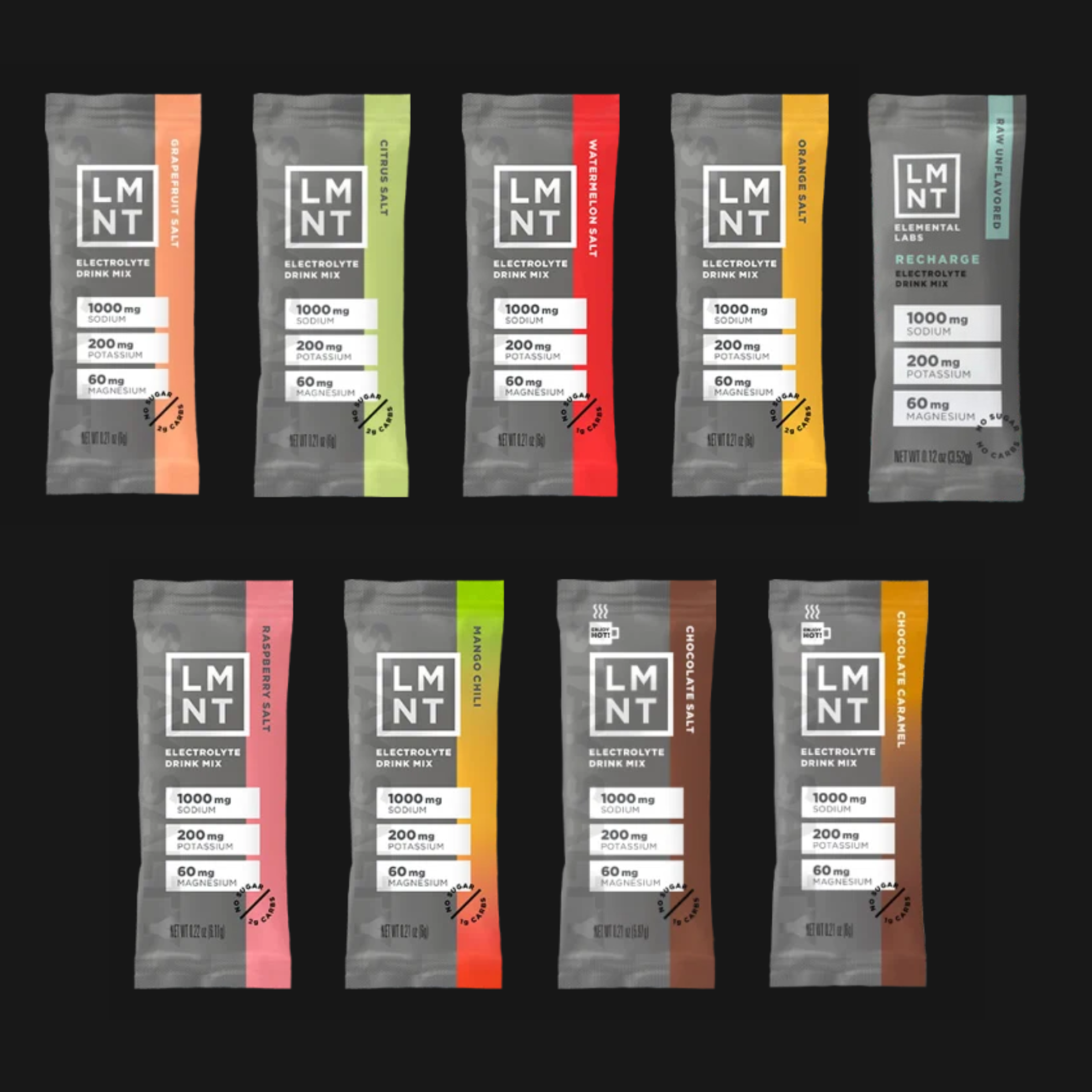 LMNT Recharge - Zero Sugar Hydration Drink Mix – Salty Down Under