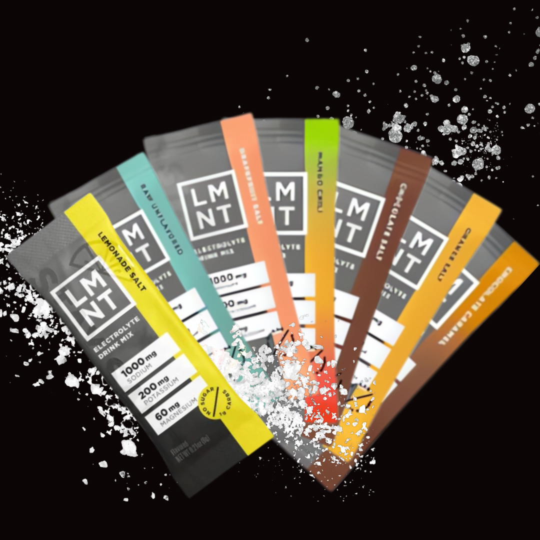 LMNT Recharge - Zero Sugar Hydration Drink Mix - Single Sticks – Salty ...